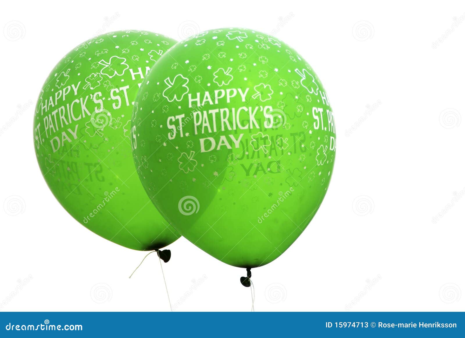 St. Patrick balloons stock image. Image of balloons, saint - 15974713