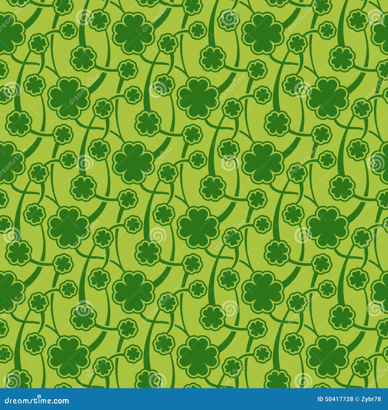 St. Patrick Day Seamless Pattern Stock Vector - Illustration of lucky ...