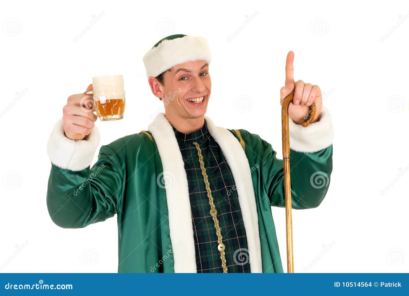 St Patrick holiday man stock photo. Image of holiday - 10514564