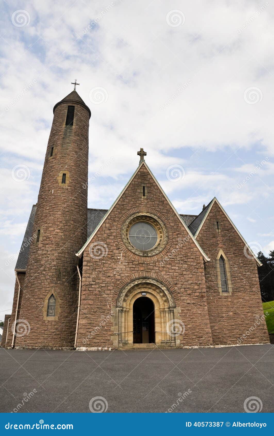 St Patrick S Church, Donegal, Ireland Stock Image - Image of building ...