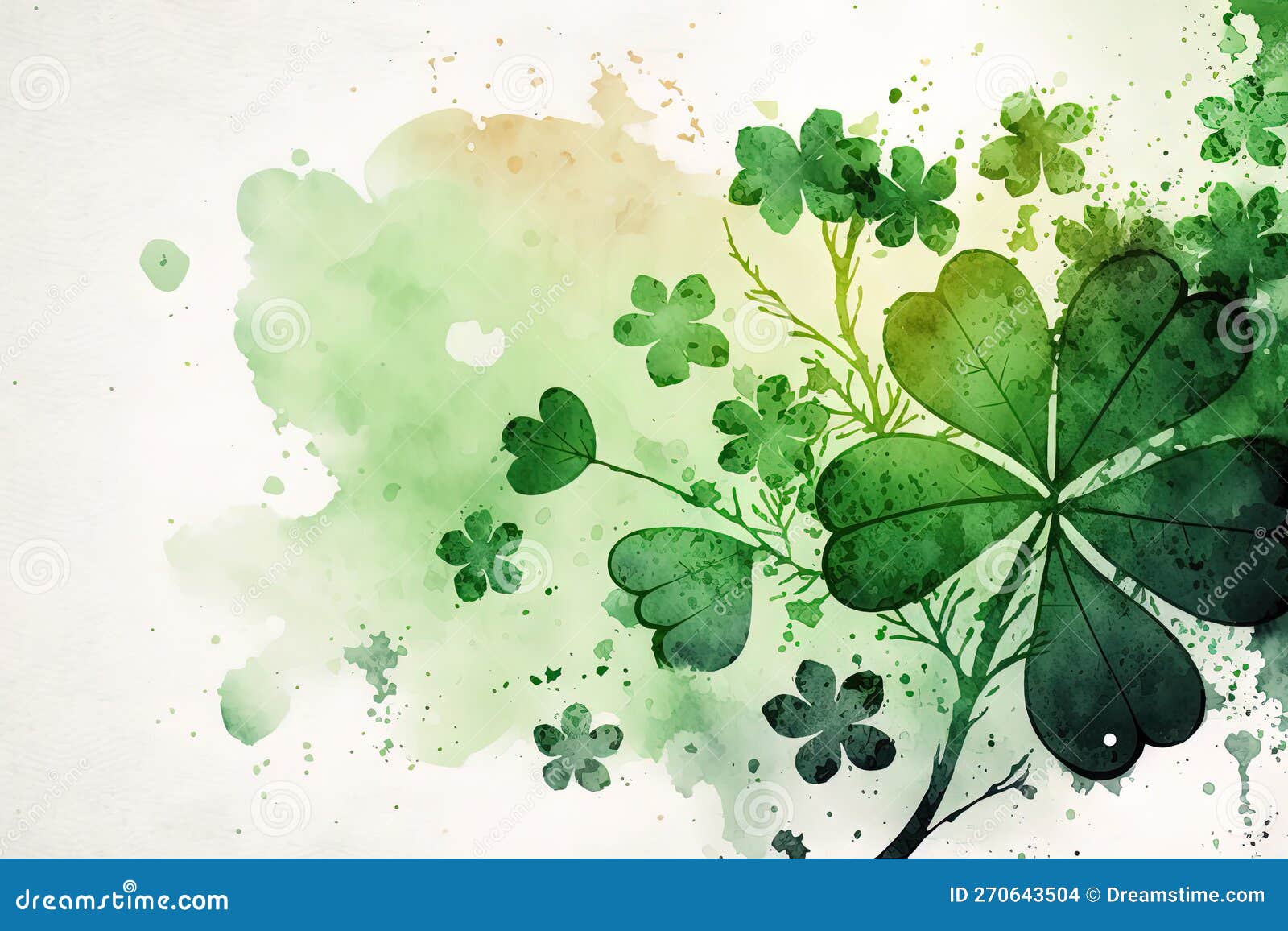 St. Patrick S Day Abstract Green Background for Design Stock ...