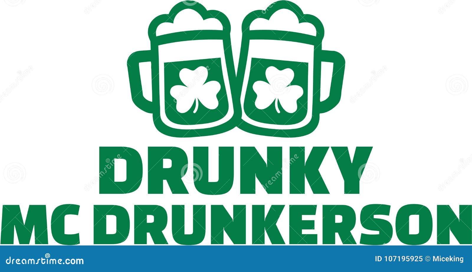 Patrick Name Lettering Tinsels Vector Illustration | CartoonDealer.com ...