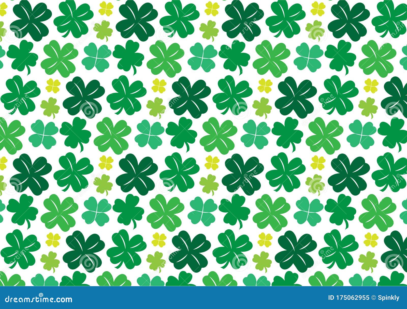 St Patrick`s Day Wallpaper Pattern Design Stock Illustration ...