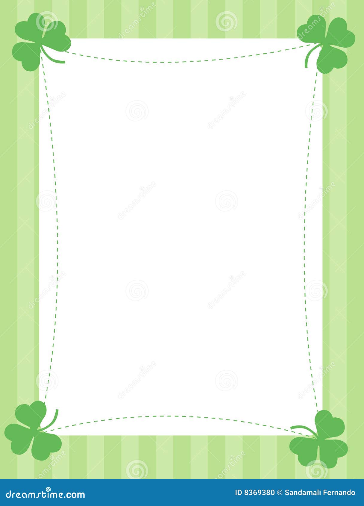 St. Patricks Day Background / Border Stock Vector - Illustration of ...