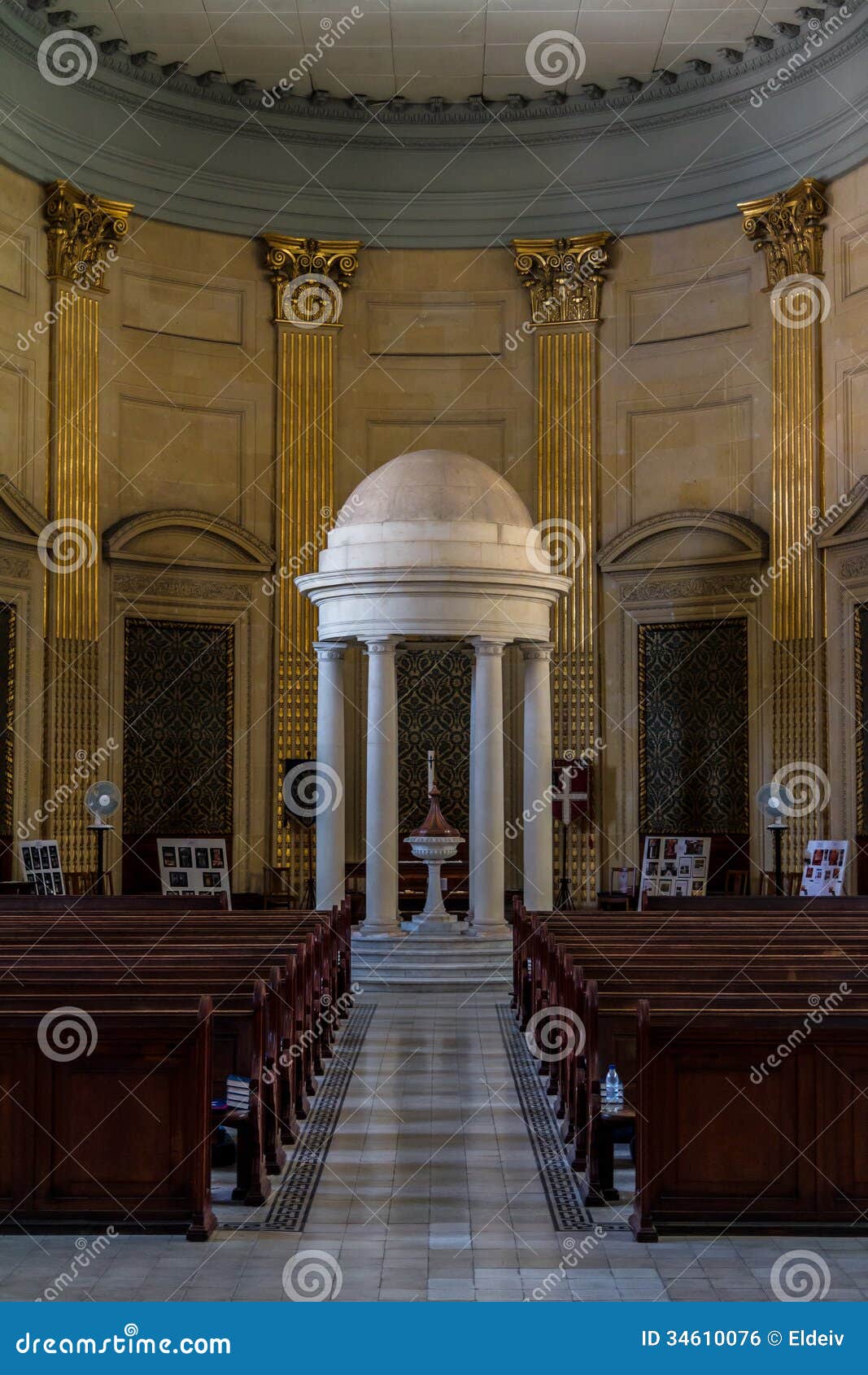 St Paul Cathedral Apse stock photo. Image of catholic - 34610076