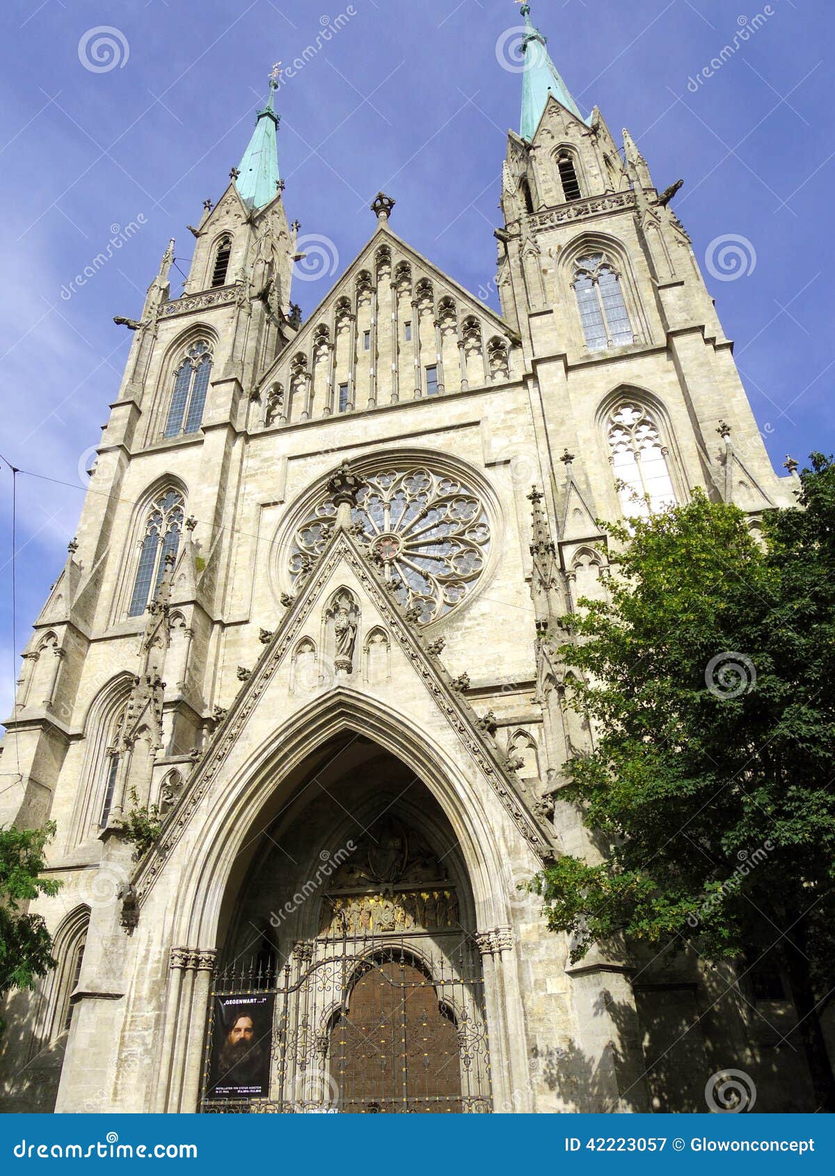 St Paul Church in Munich, Germany Stock Image - Image of catholic ...