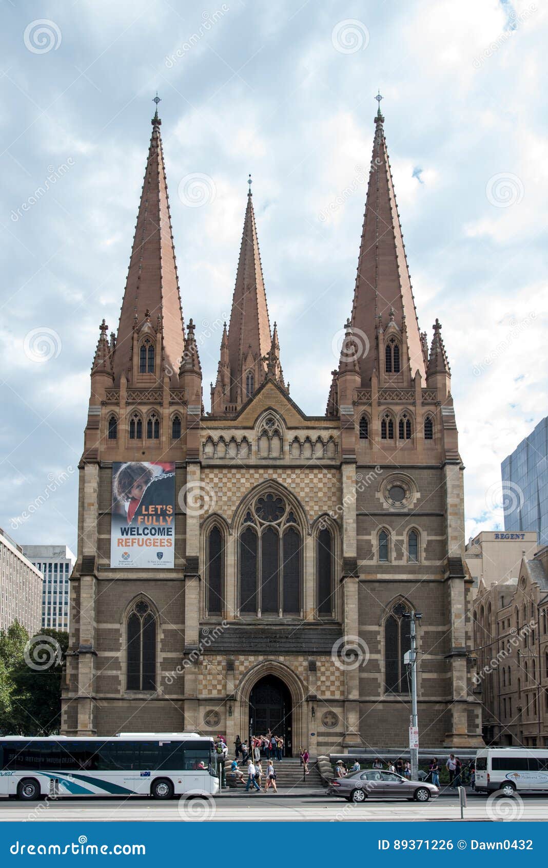 St Paul S Cathedral, Melbourne Editorial Photo - Image of australian ...