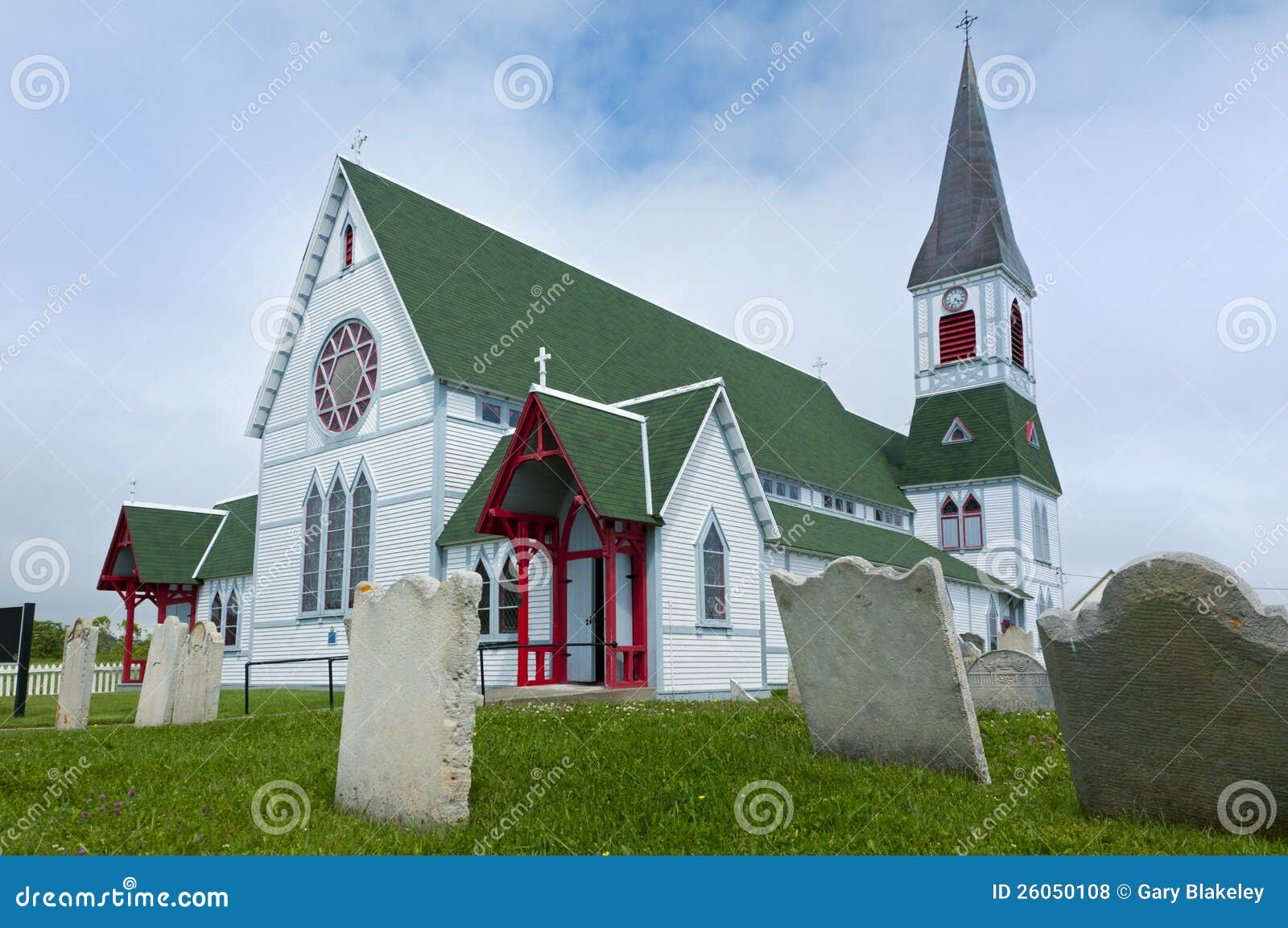 St Paul S Church, Trinity, Newfoundland Stock Photo - Image of white ...