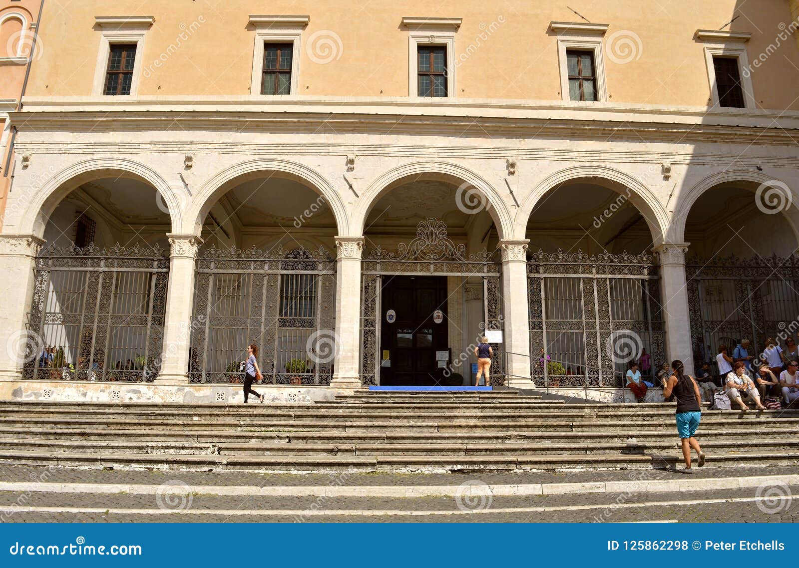 St Peter in Chains Basilica Editorial Stock Photo - Image of gates ...