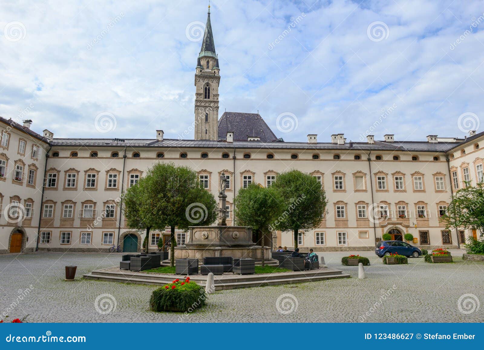 St. Peter Monastery in Salzburg, Austria Editorial Photography - Image ...