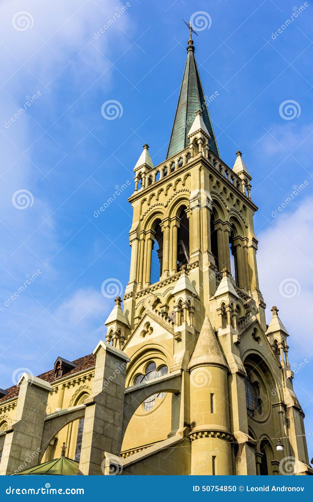 St. Peter and Paul Church in Bern Stock Photo - Image of history ...