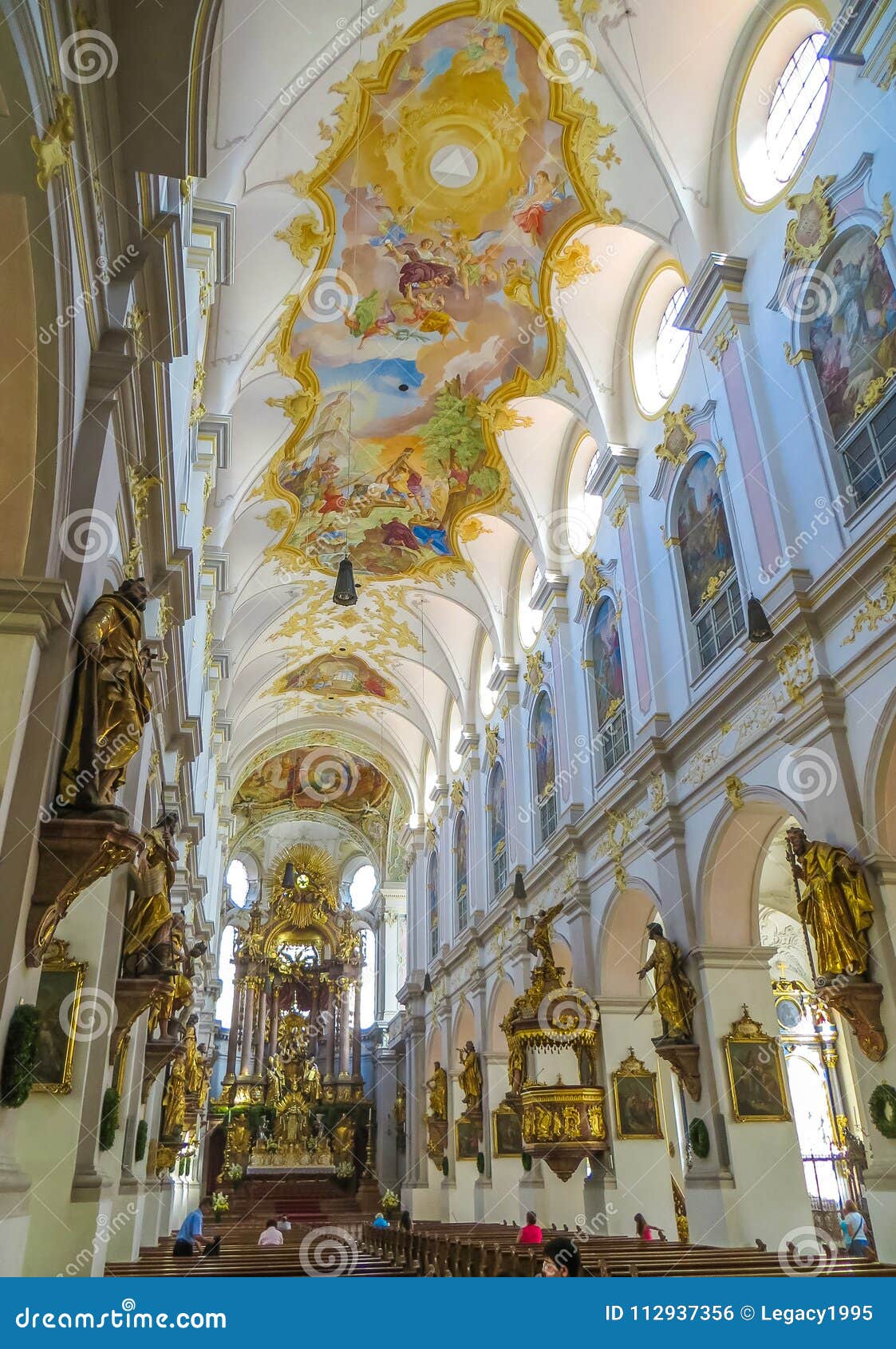 Baroque Ceiling Editorial Image | CartoonDealer.com #30756802