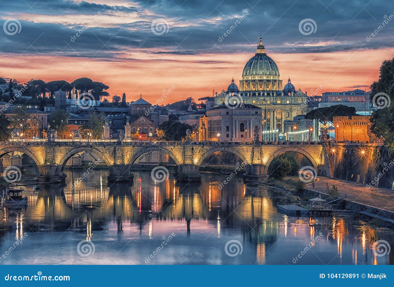 St- Peter` S Basilika in Rom Stockbild - Bild von europäisch ...