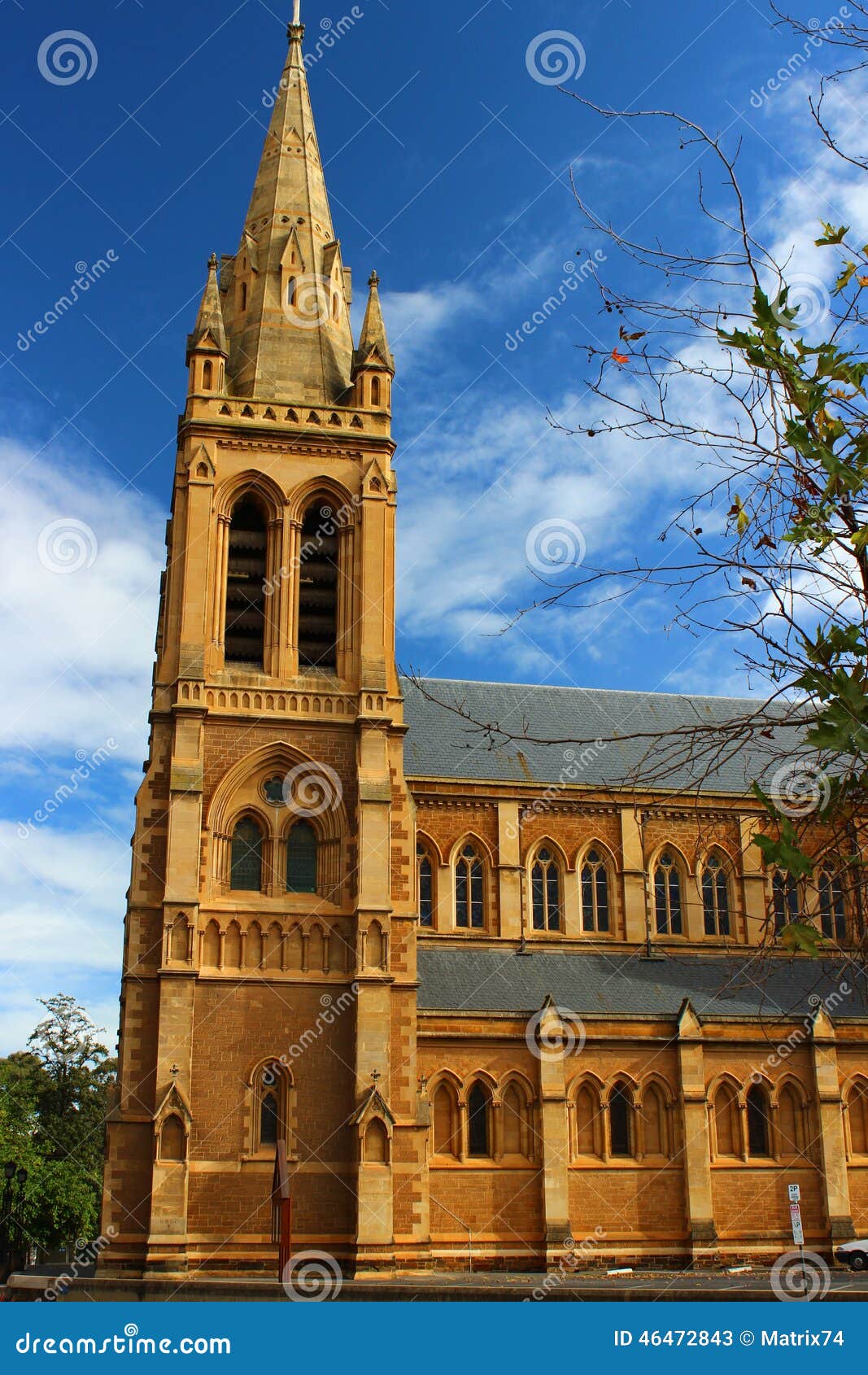 St Peter S Cathedral in Adelaide Stock Image - Image of church, ancient ...