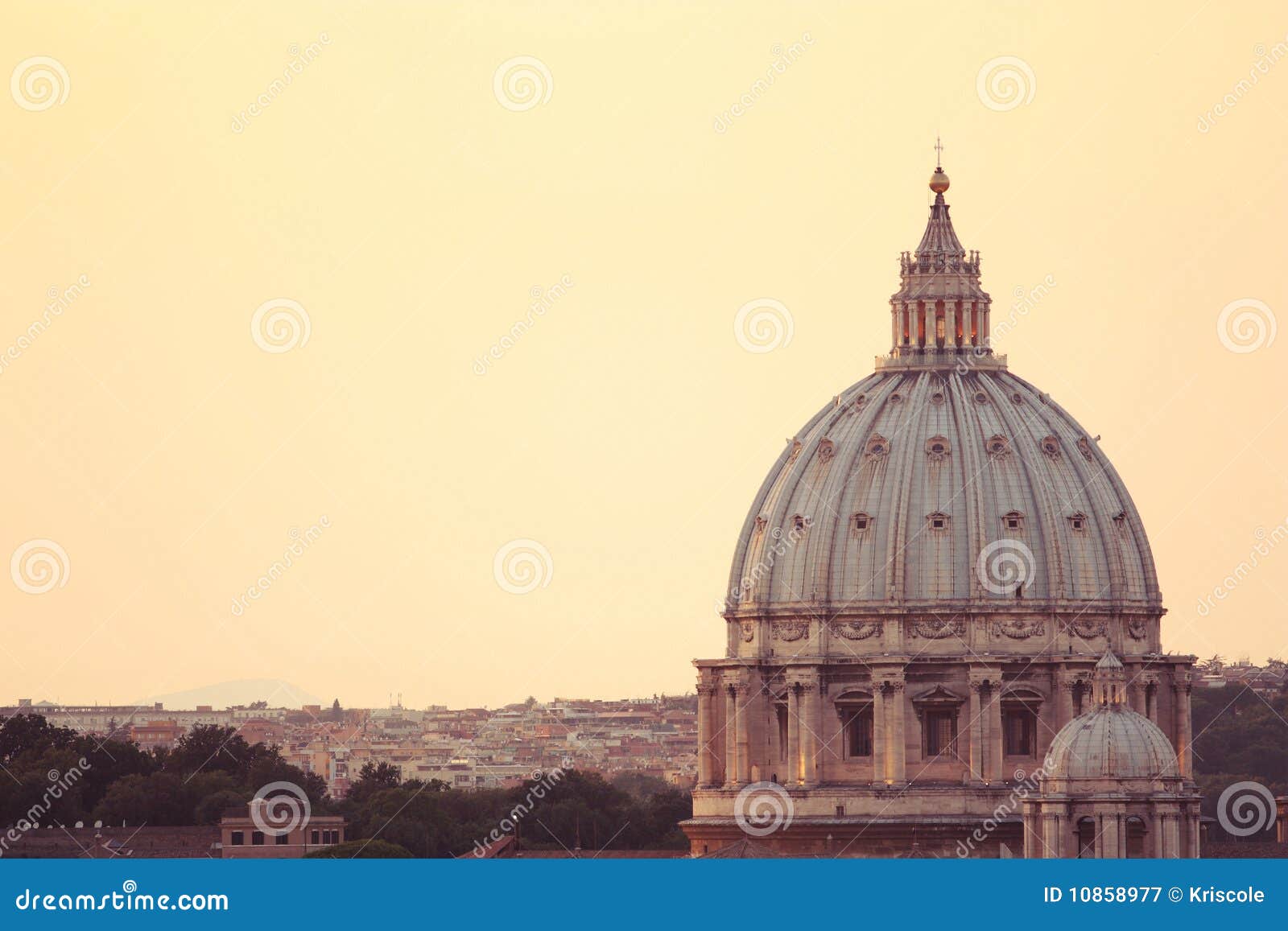 St. Peter S Cathedral Dome in Vatican Editorial Photography - Image of ...