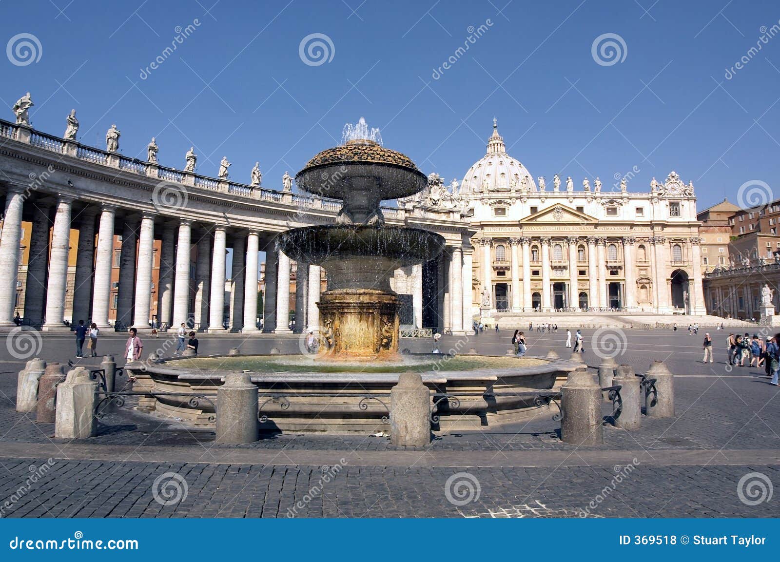 St Peter s Square editorial stock photo. Image of attraction - 369518