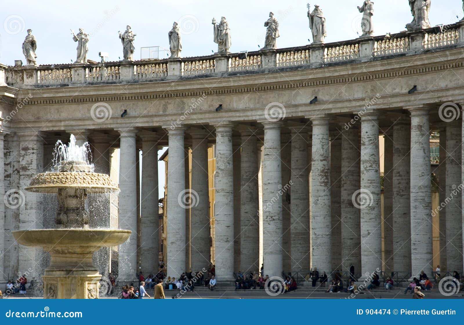 St Peter s Square, Rome editorial stock image. Image of building - 904474
