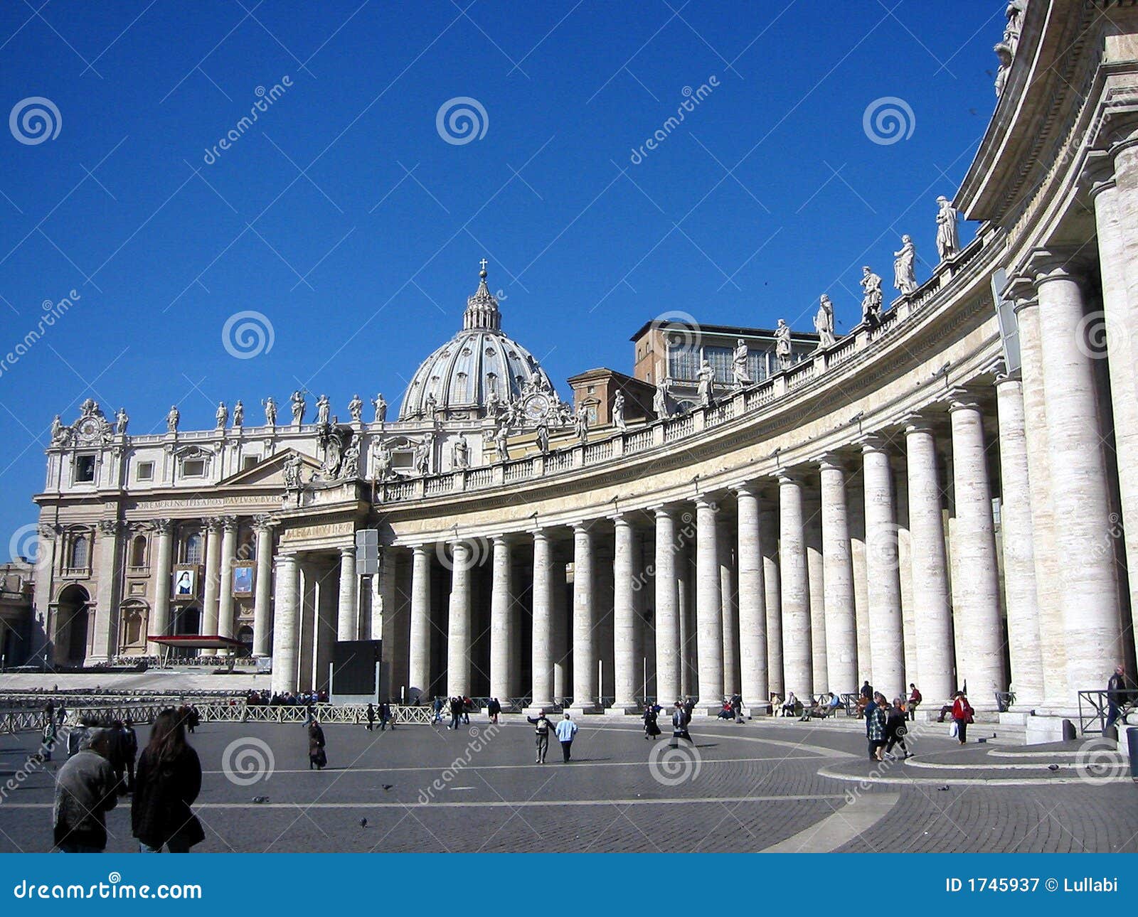 St. Peter S Square, St. Peter S Basilica, Vatican City; Editorial ...