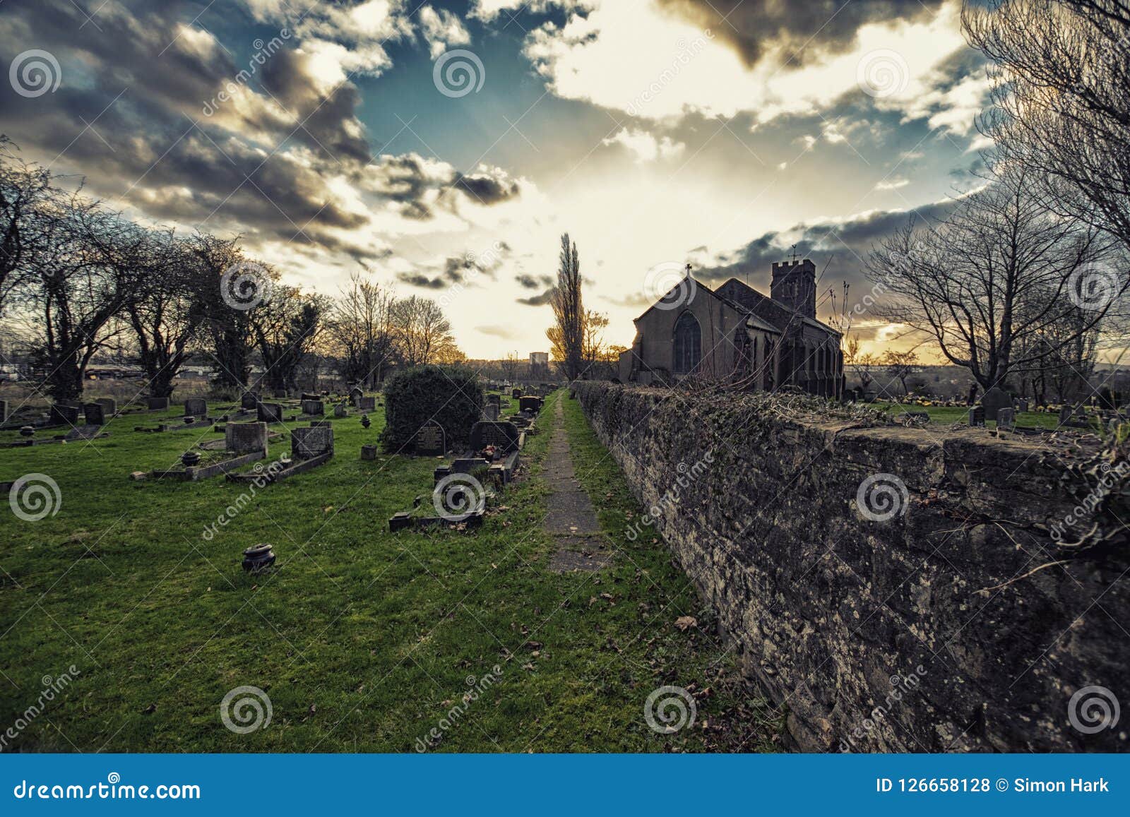 St Peters Church St Georges Foto de archivo - Imagen de shropshire ...