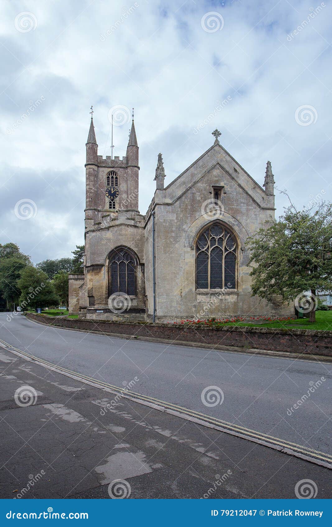St Peters Church Marlborough Stock Afbeelding - Image of wolsey, hoofd ...