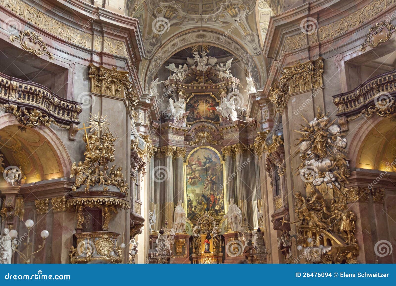 St Peters Church Vienna Austria Stock Photos by Megapixl