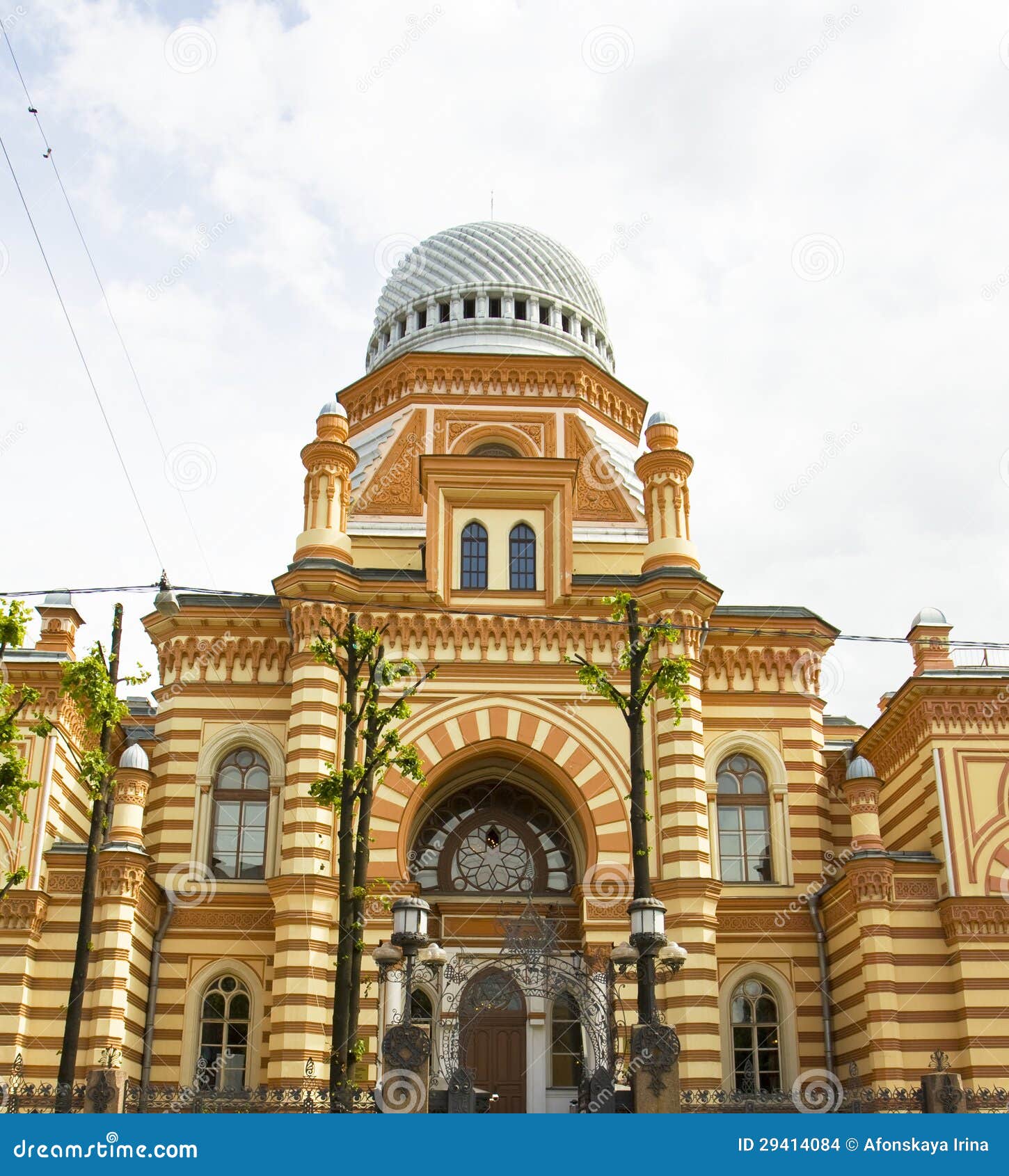 St. Petersburg, Big Synagogue. Stock Photo - Image of petersburg ...