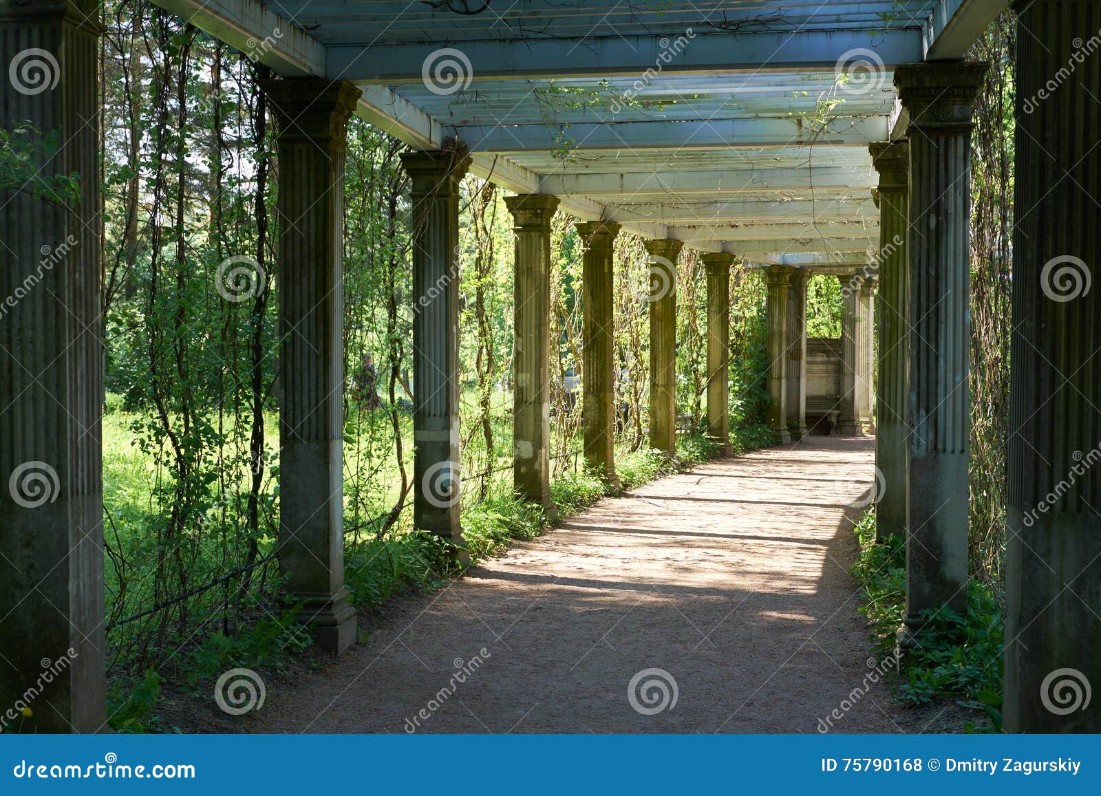 Park Colonnade - Spa Town Karlovy Vary Karlsbad Royalty-Free Stock ...