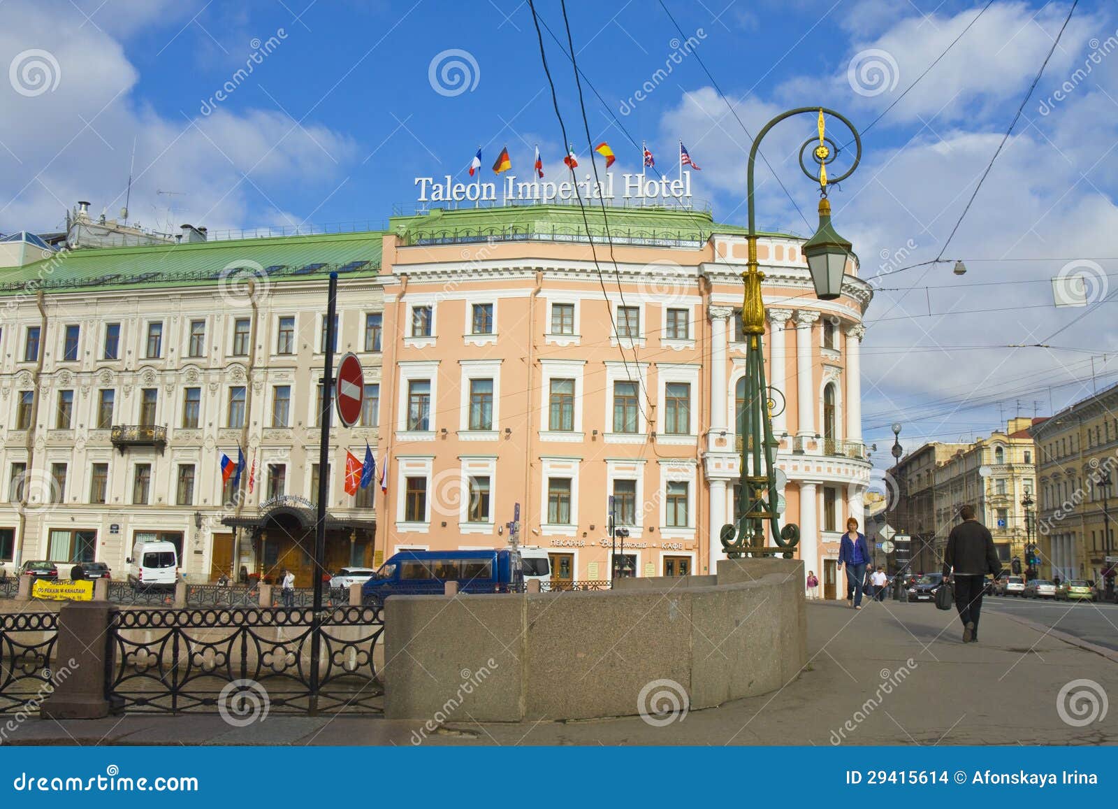 St. Petersburg, Taleon Imperial Hotel Editorial Stock Image - Image of ...
