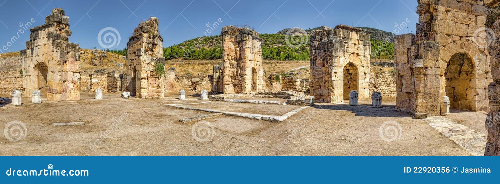 St. Philip Martyrium in Hierapolis Stock Photo - Image of arch ...