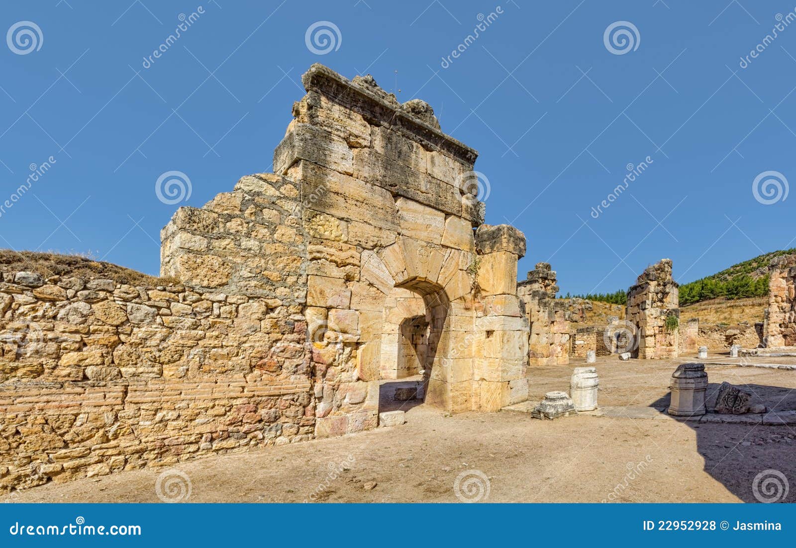 St. Philip Martyrium in Hierapolis Stock Photo - Image of heritage ...