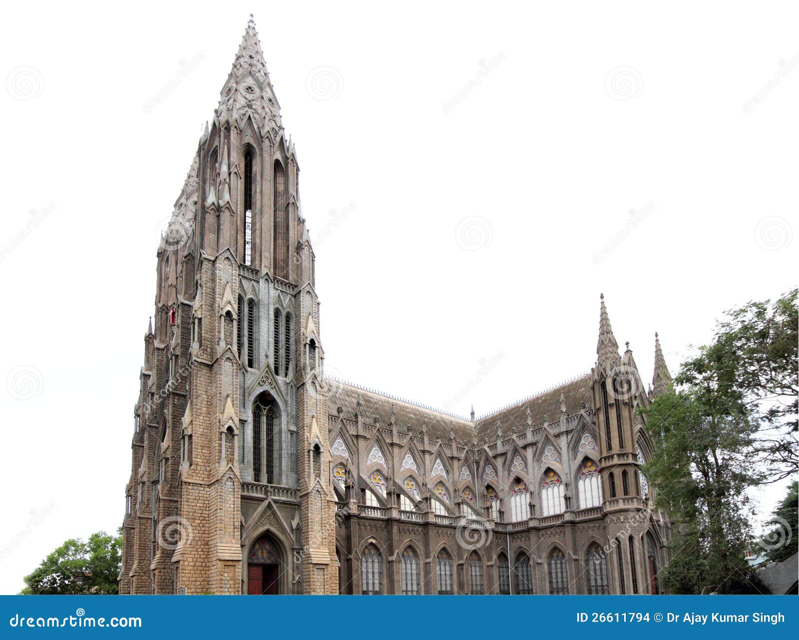 St. Philomena S Church at Mysore Stock Photo - Image of 1936, philomena ...