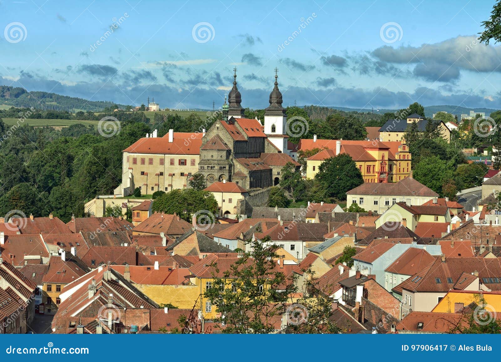 St. Procopius Basilica, Trebic Stock Image - Image of tours, unesco ...