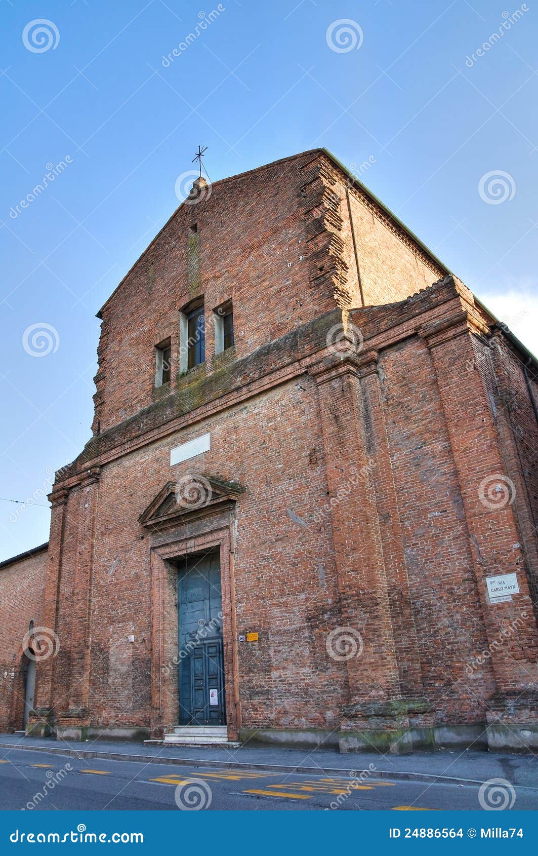 St. Rita Church. Ferrara. Emilia-Romagna. Italy Stock Photo - Image of ...
