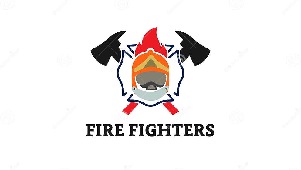 Fire Fighters Creative Modern Professional Logo Design Template for ...