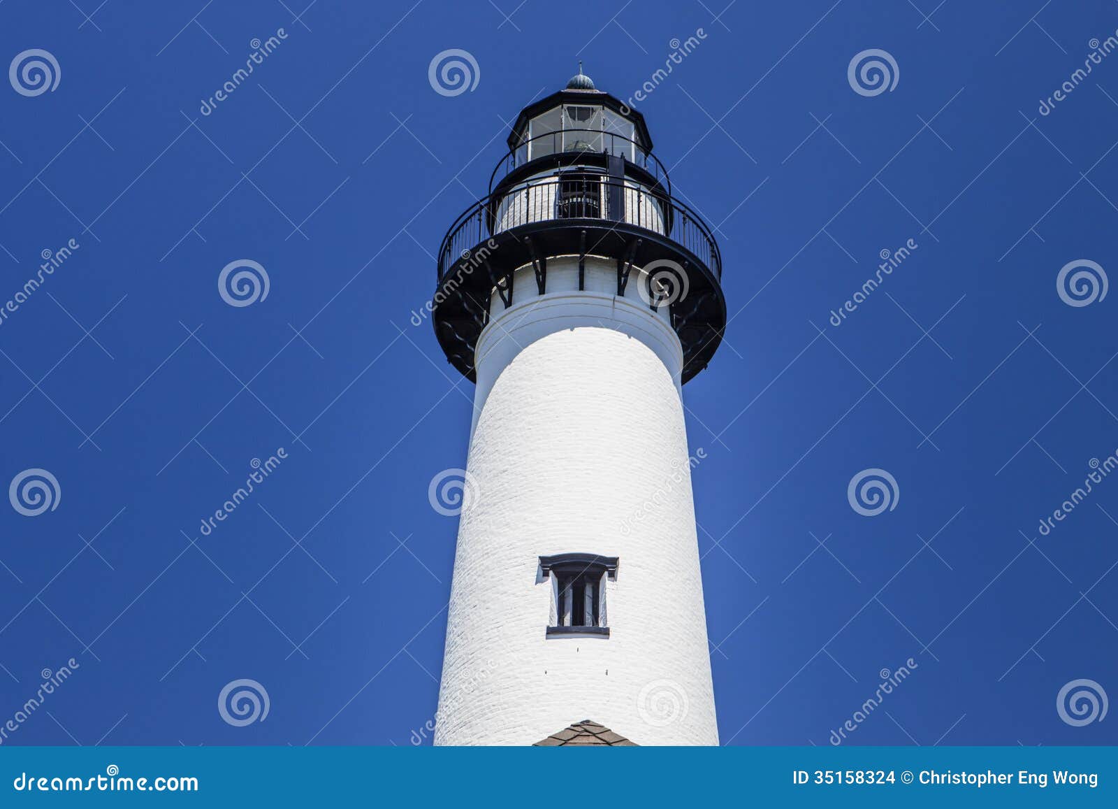 St. Simon Light House stock photo. Image of georgia, architecture ...