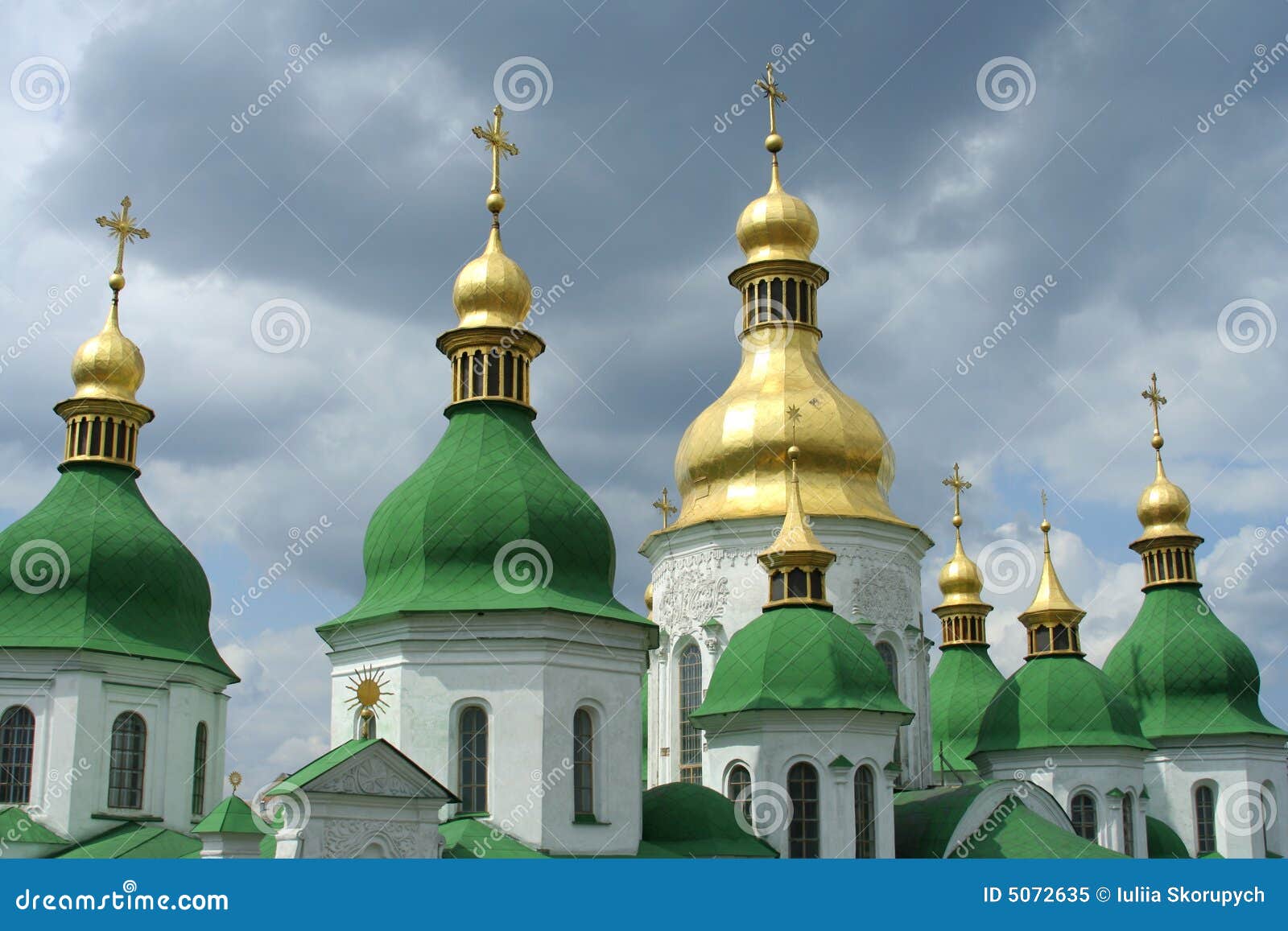 St. Sofia Cathedral.Kiev.Ukraine. Stock Image - Image of europe, golden ...