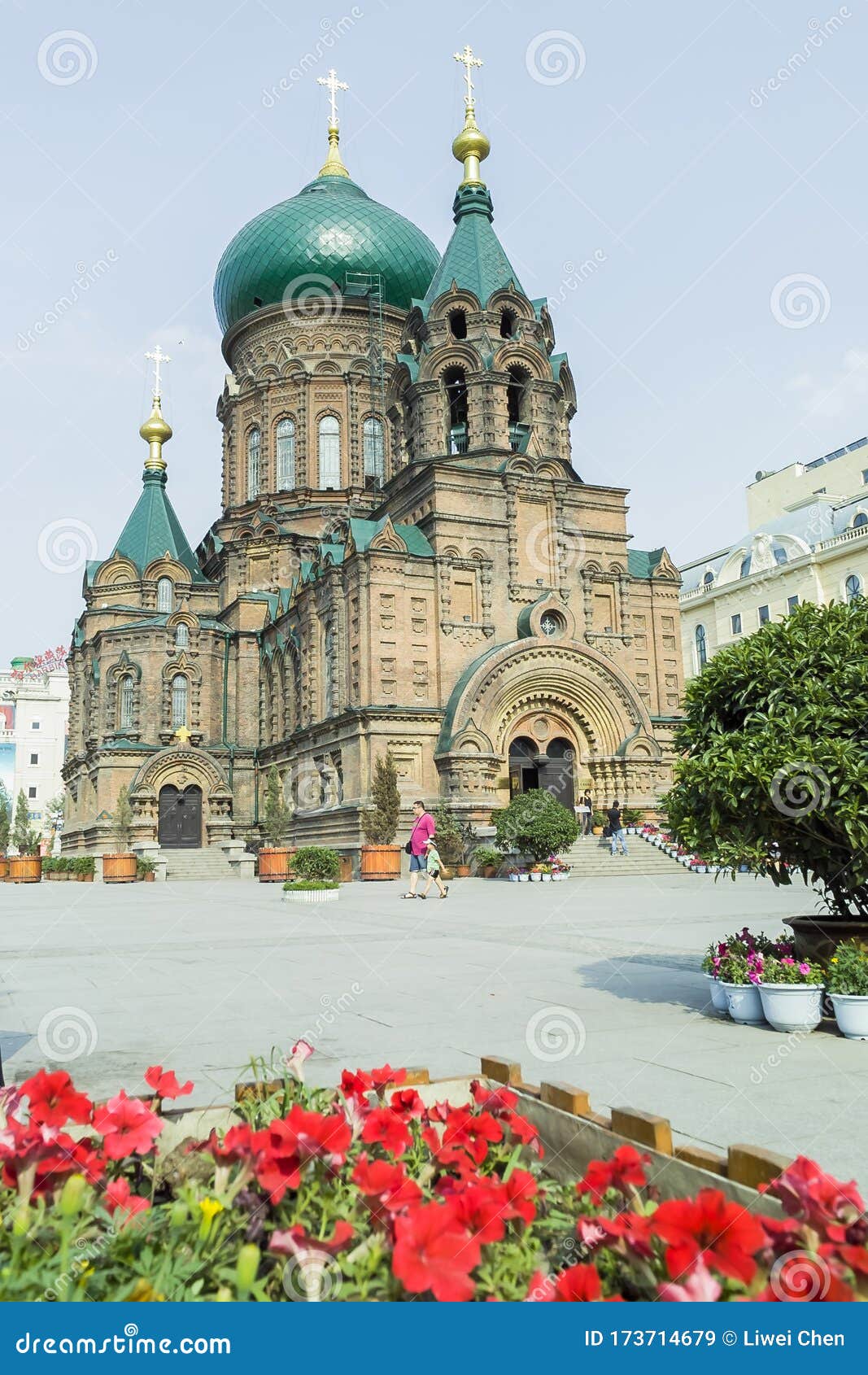 St Sophia Church Harbin Editorial Stock Image Image Of Province 173714679