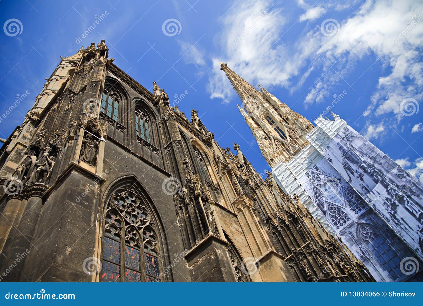 St. Stephan cathedral stock photo. Image of decor, high - 13834066