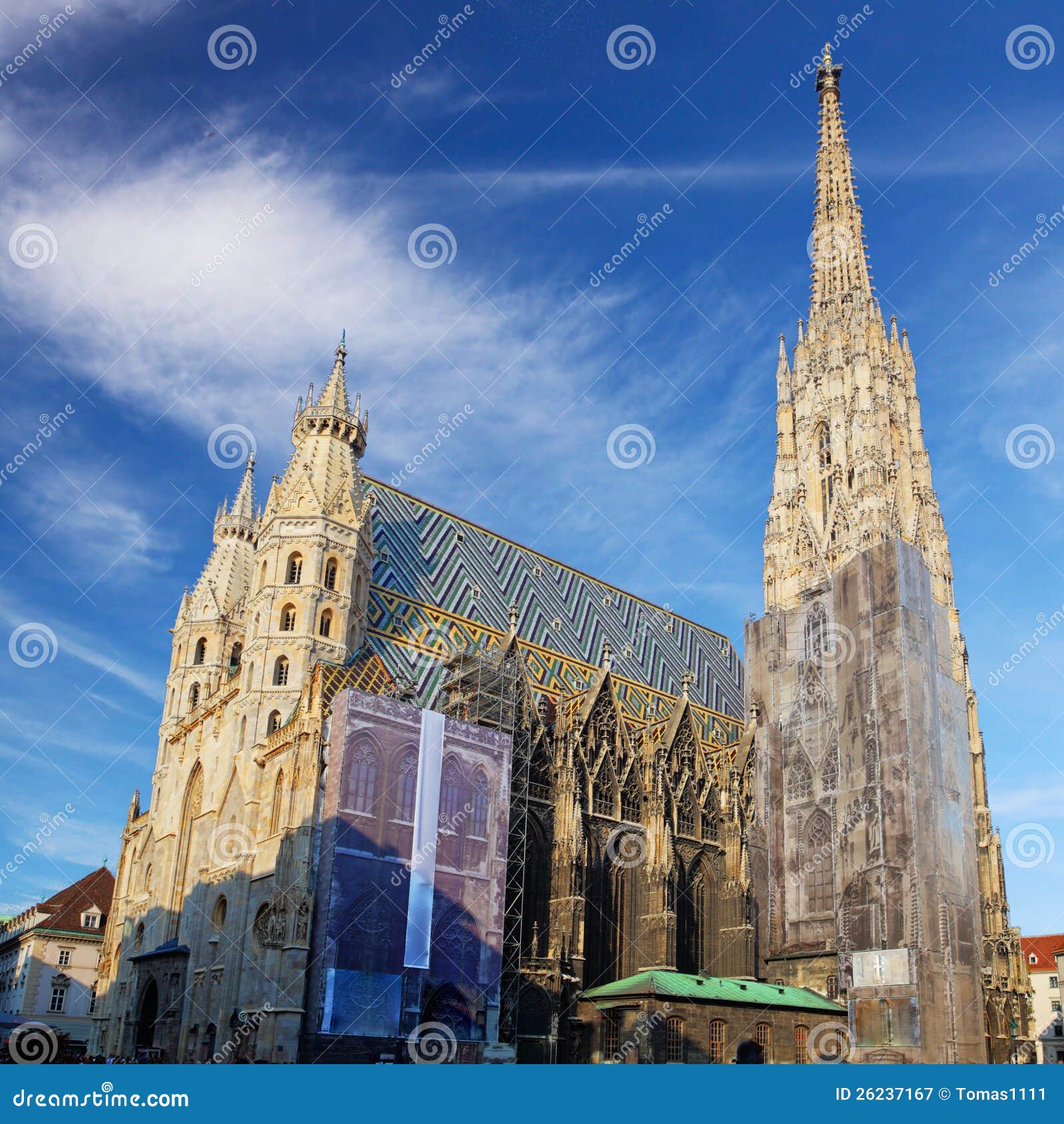 St. Stephan Cathedral in Vienna Stock Image - Image of cathedral ...