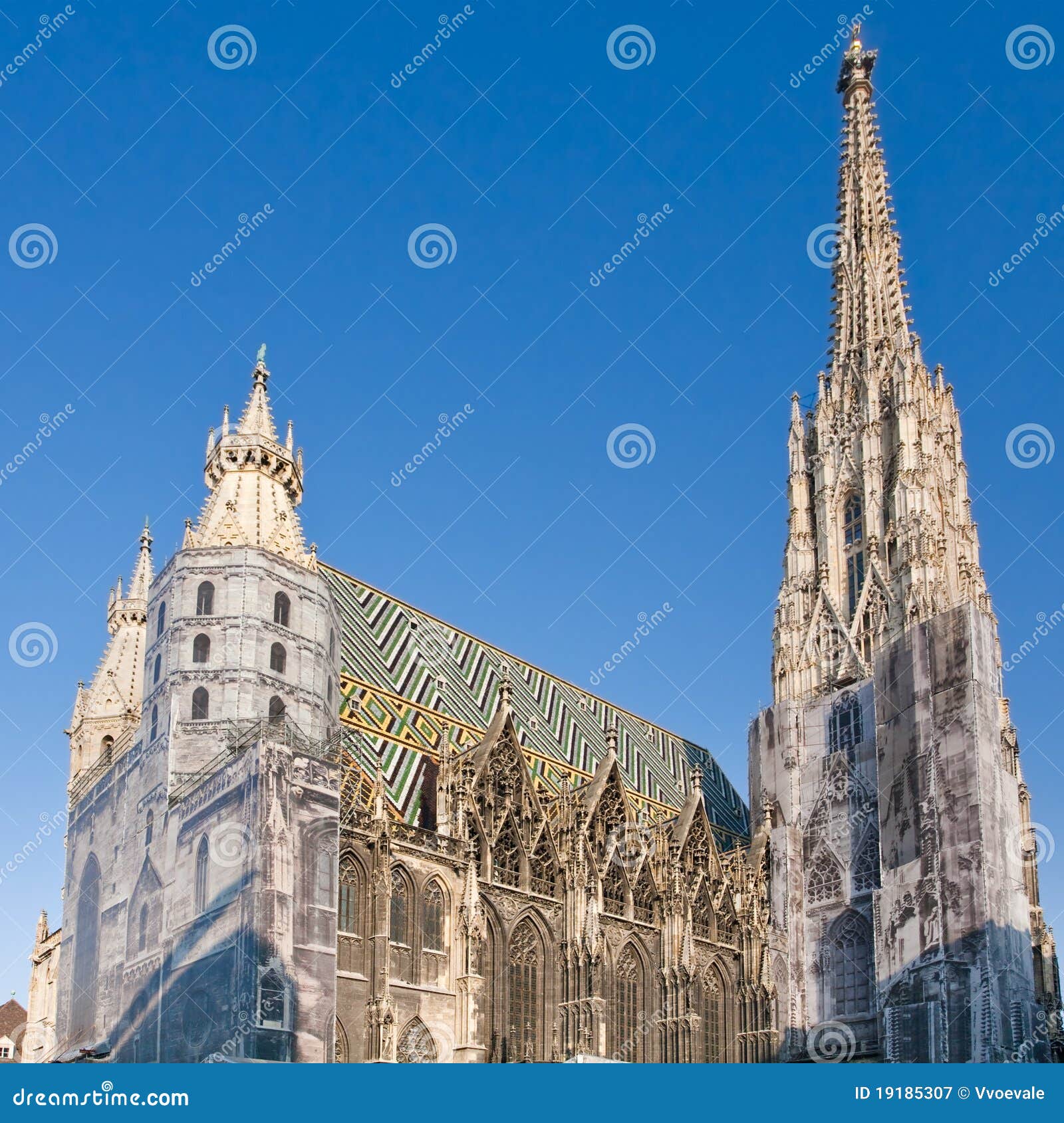 St Stephan Cathedral, Vienna, Austria Stock Image - Image of outdoor ...