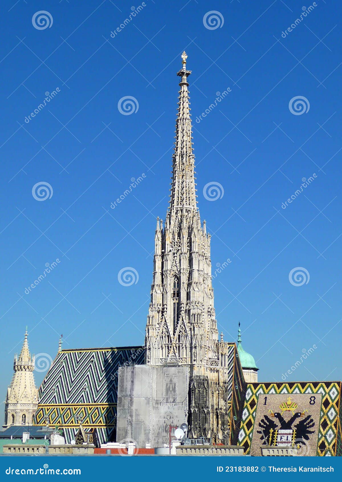 St. Stephan s Cathedral stock photo. Image of historic - 23183882
