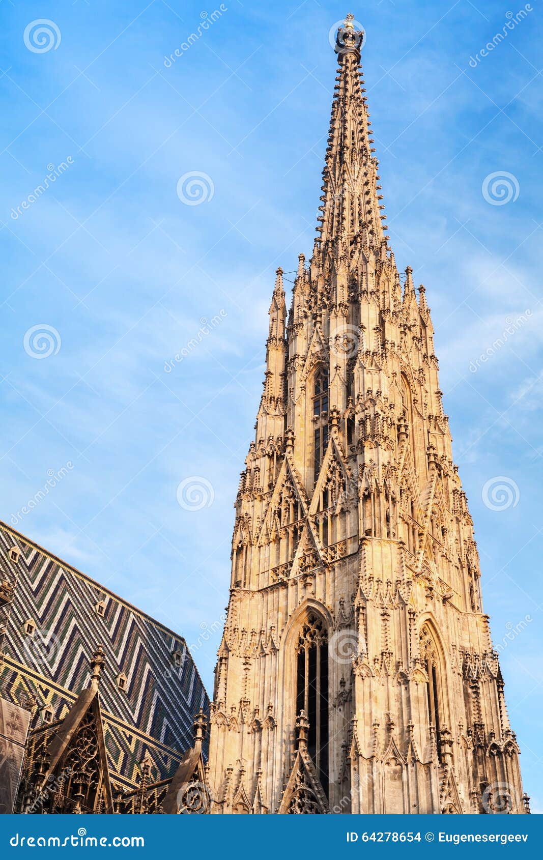 St Stephen Cathedral or Stephansdom in Vienna Editorial Stock Image ...