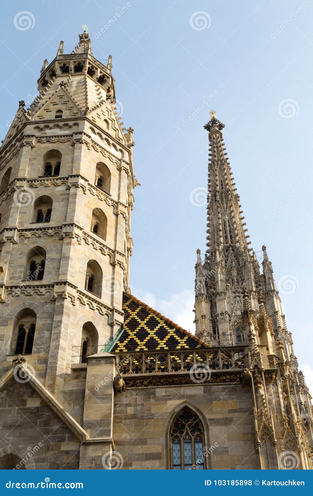 St Stephen Cathedral Vienna Fotografia Stock - Immagine di famoso ...