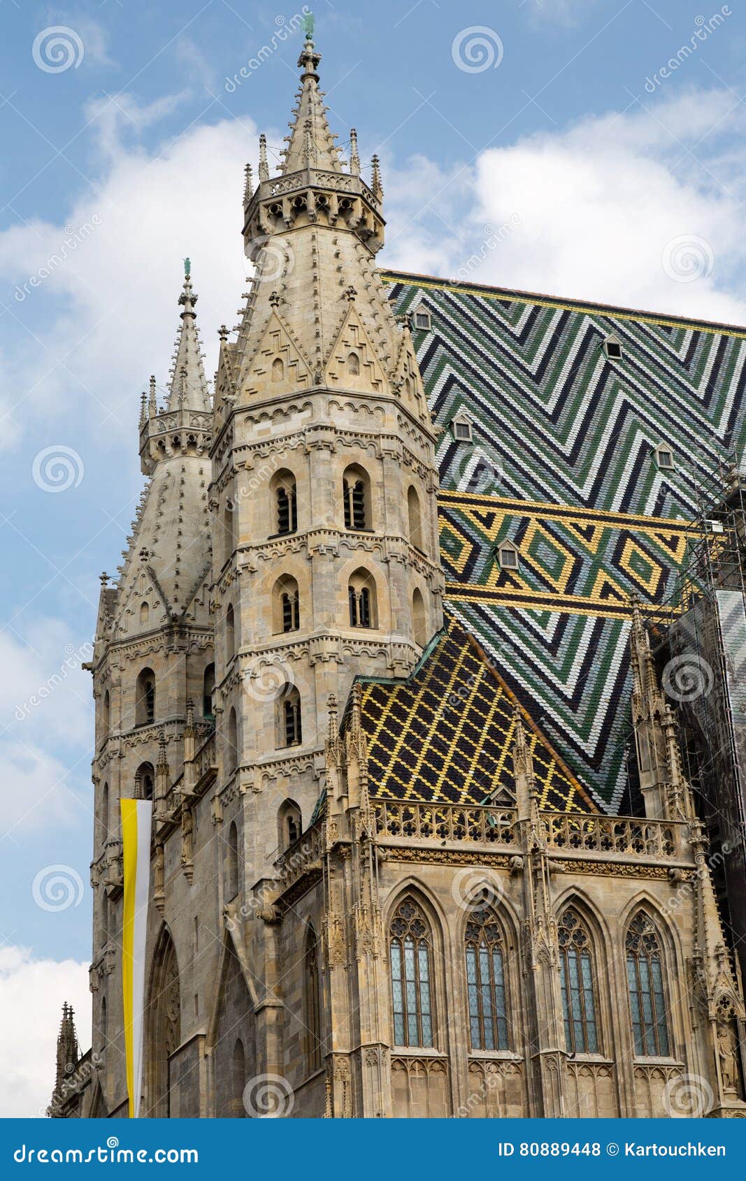 St Stephen Cathedral Vienna Photo stock - Image du toit, dôme: 80889448