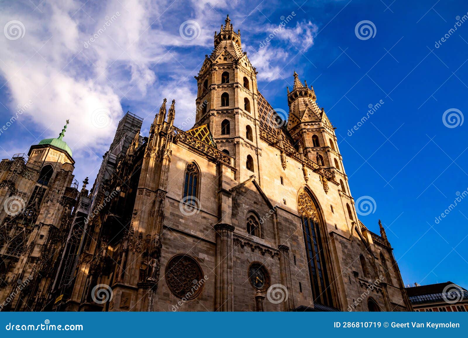 St. Stephen S Cathedral Vienna Austria Stock Image - Image of capital ...