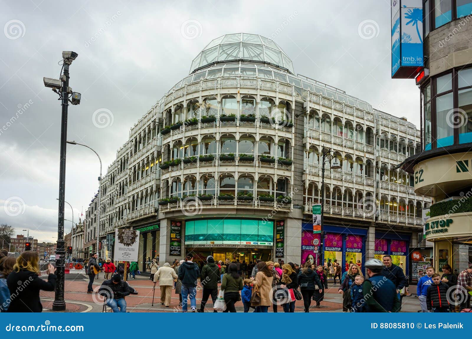 St Stephen ` S Groen Winkelend Centrum in Dublin Redactionele ...