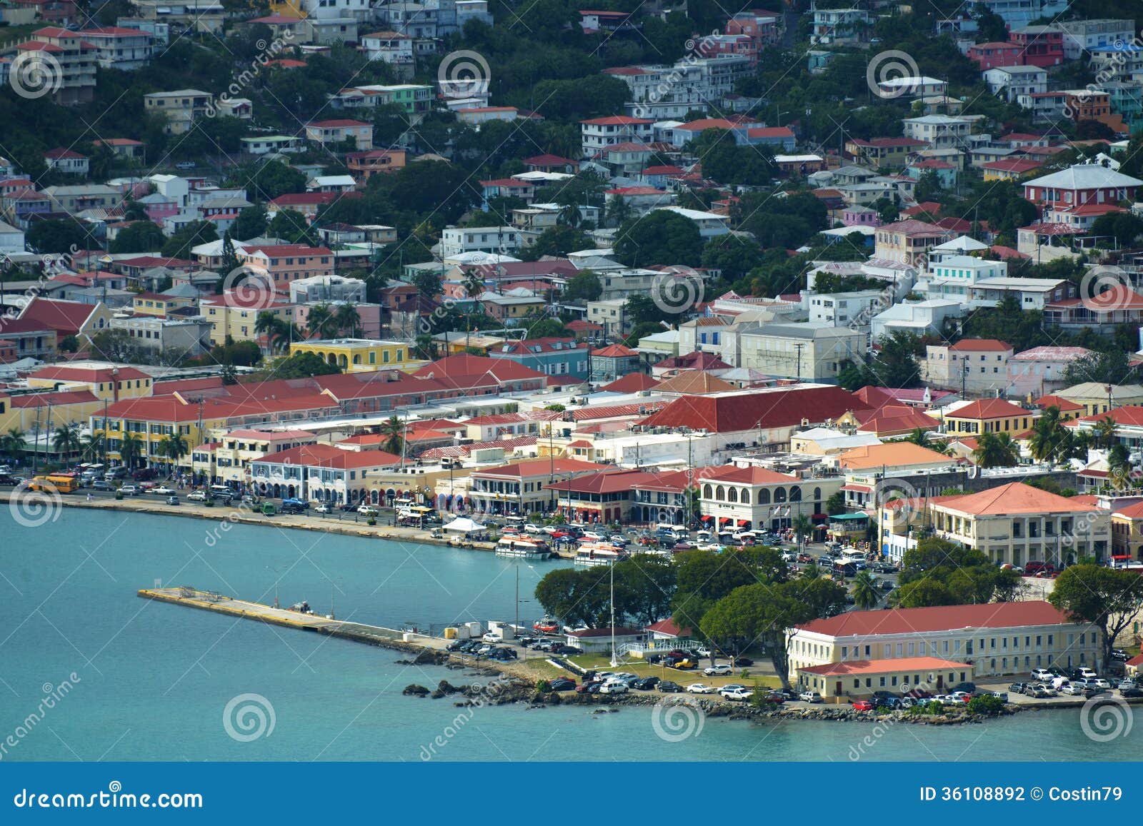 St Thomas foto de archivo. Imagen de acceso, cubo, vacaciones - 36108892