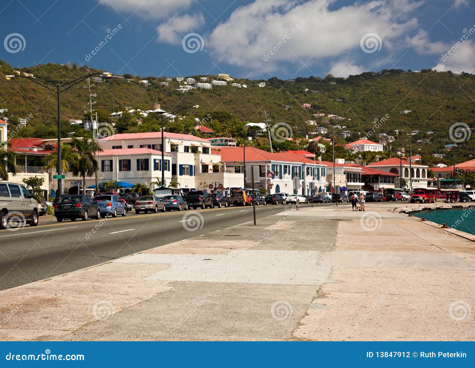 St. Thomas Island Shopping stock photo. Image of vacation - 13847912