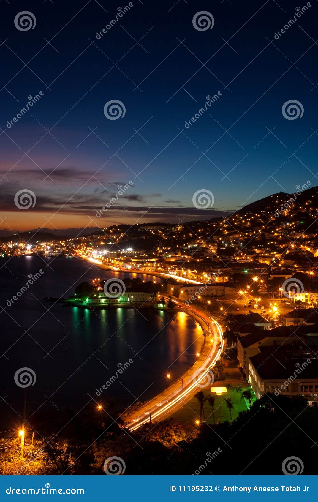 St Thomas - Sunset Stock Photography | CartoonDealer.com #11195210