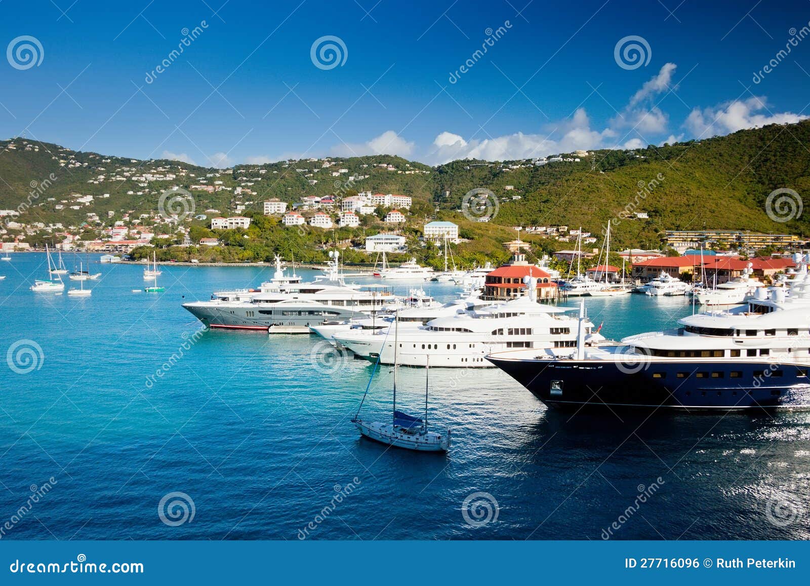St. Thomas, US Virgin Islands Stock Photo - Image of pier, travel: 27716096